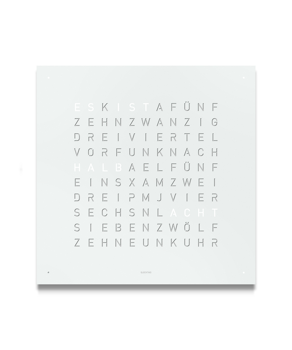 Mit ALTHERR die Uhren von QLOCKTWO online kaufen